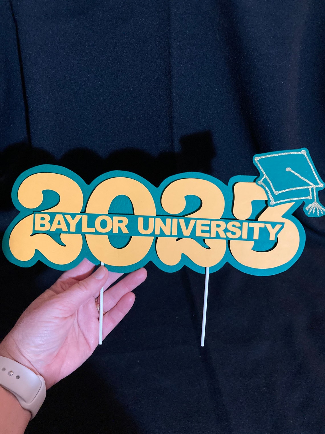 Baylor University Graduation Cake Topper, University Graduation ...