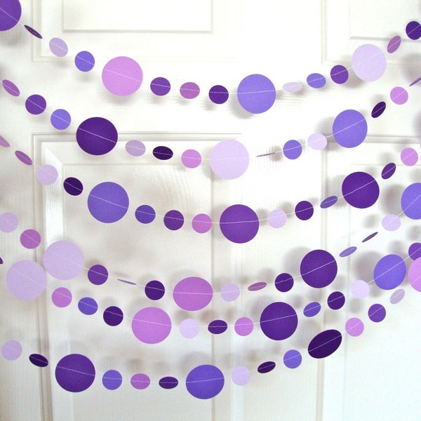 Circle Bunting - Etsy