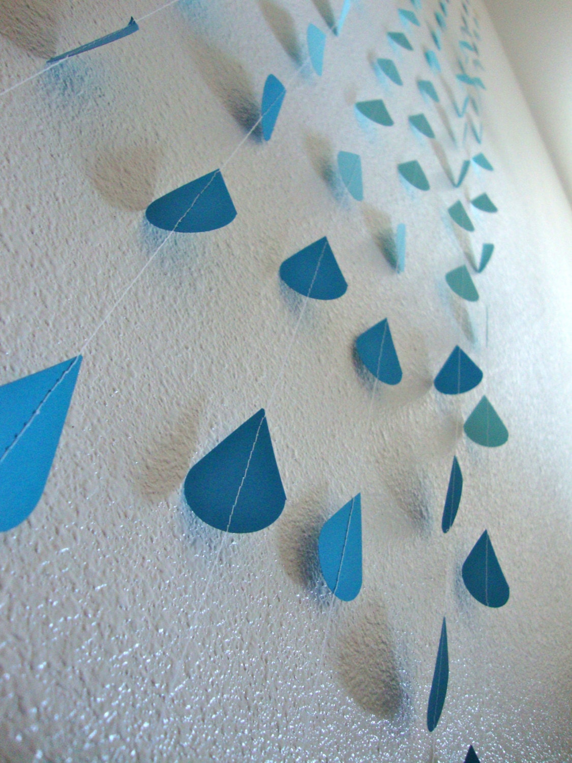 Rainbow Drop Garland Diy