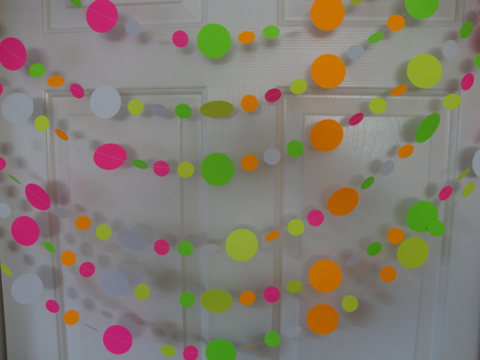 Glow Party Decorations Neon Garlands for Black Light Party | Etsy