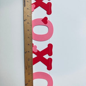 Valentine's Day Banner, XOXO Banner, Cute Valentine's Day Decoration ...