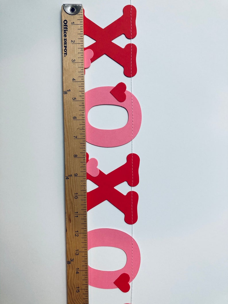 Valentine's Day Banner, XOXO Banner, Cute Valentine's Day Decoration ...
