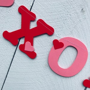 Valentine's Day Banner, XOXO Banner, Cute Valentine's Day Decoration ...