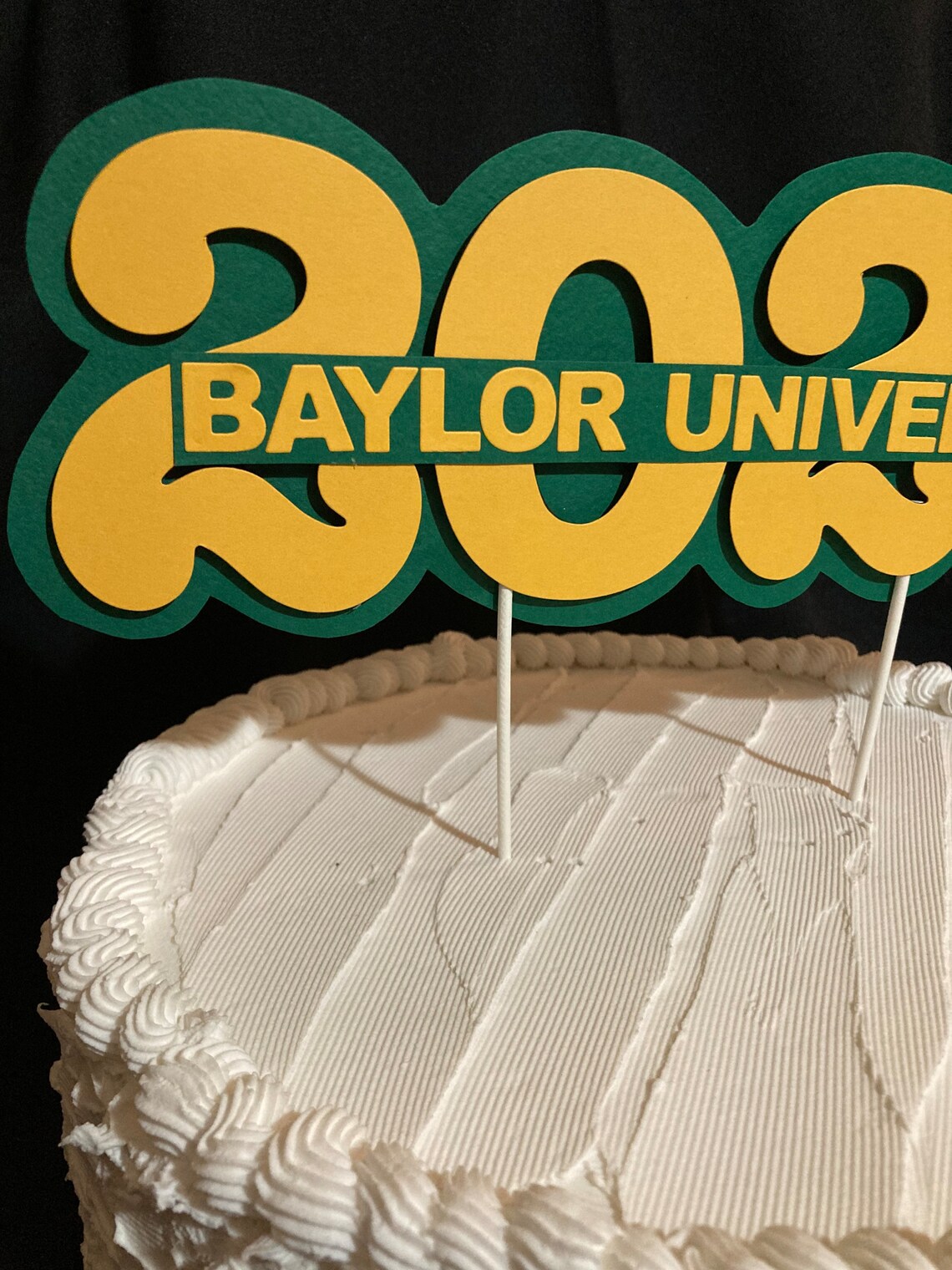 Baylor University Graduation Cake Topper, University Graduation ...