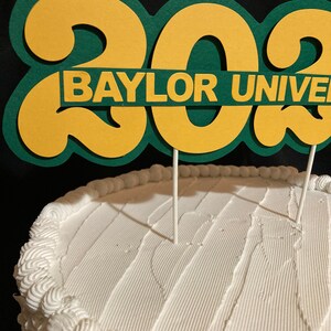 Baylor University Graduation Cake Topper, University Graduation ...