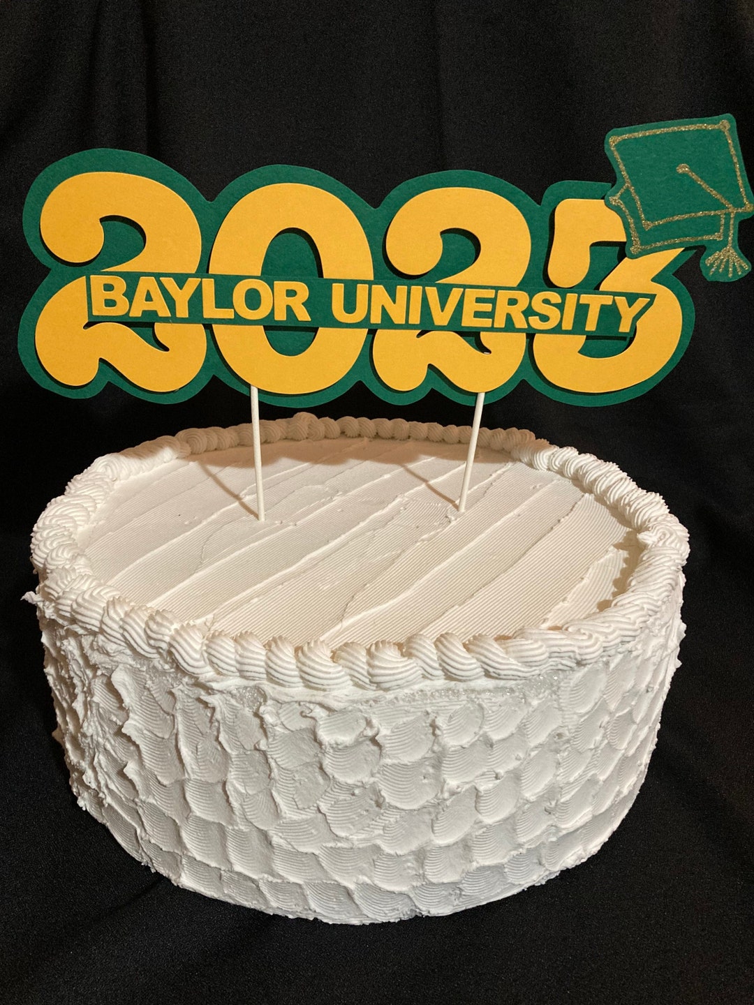 Baylor University Graduation Cake Topper, University Graduation ...