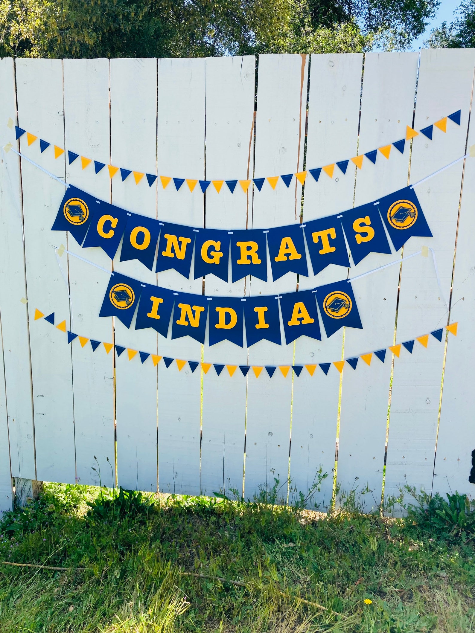 University of California Large Graduation Banner, CONGRATS Banner ...