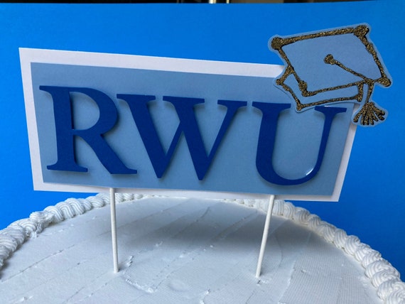 Graduation Cake Topper, College Decor, University Graduation ...