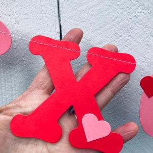 Valentine's Day Banner, XOXO Banner, Cute Valentine's Day Decoration ...