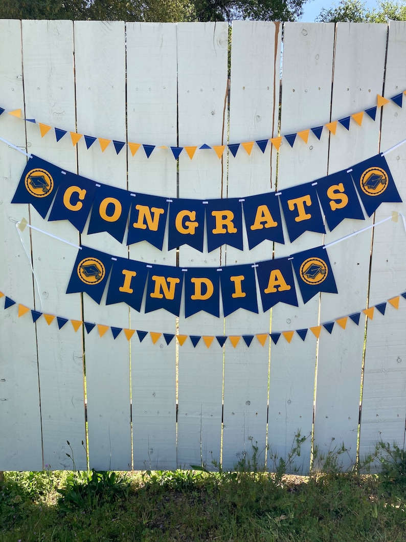 University of California Large Graduation Banner, CONGRATS Banner ...