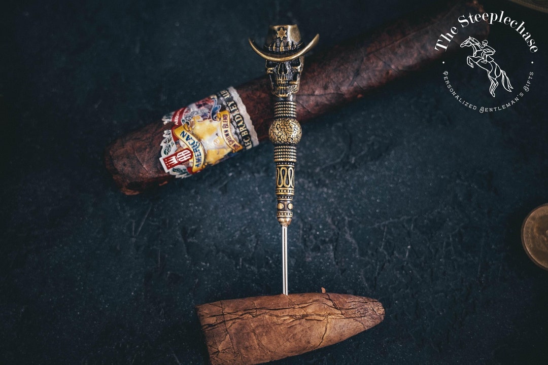 Cigar Draw Enhancer, Tool Cigar Needle, , Cigar Nubber, Groomsmen Gift ...