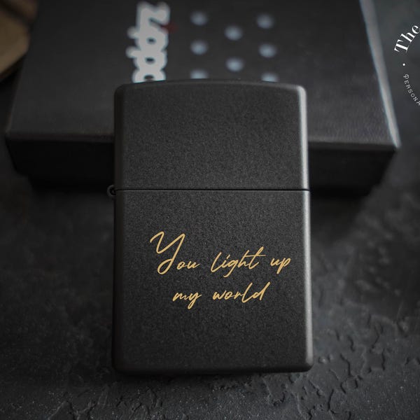 Custom Zippo - Etsy