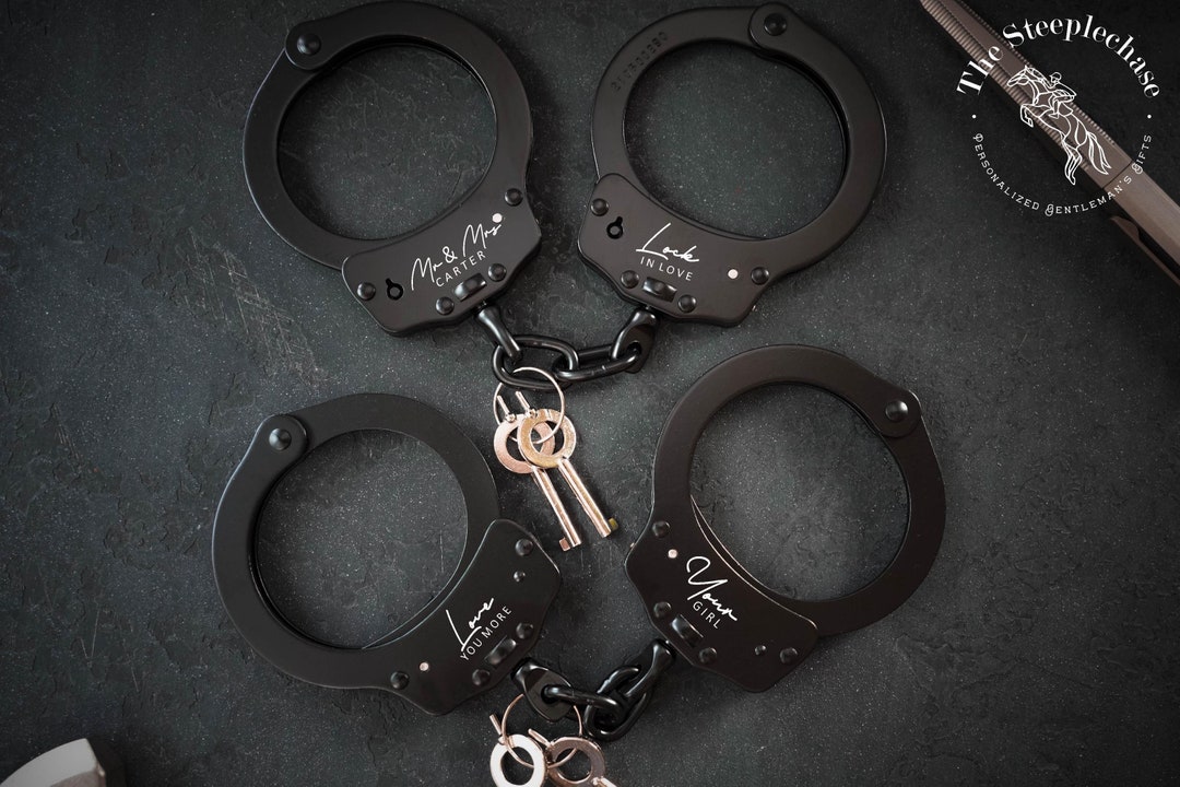 Personalized Police Handcuffs, Engraved Handcuffs, Unique Erotic ...