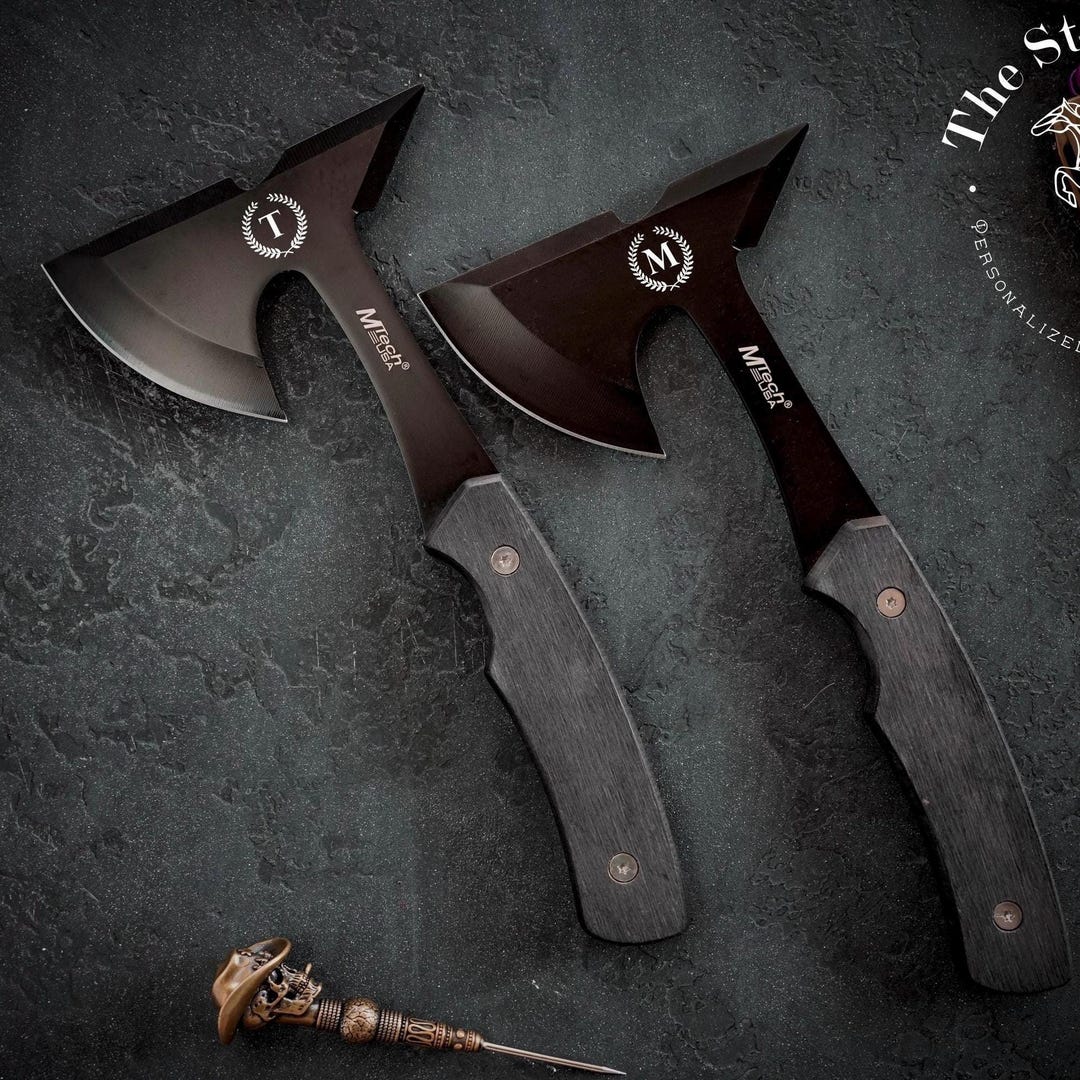 Custom Engraved Throwing Axe, Groomsmen Hatchet Gift, Personalized ...
