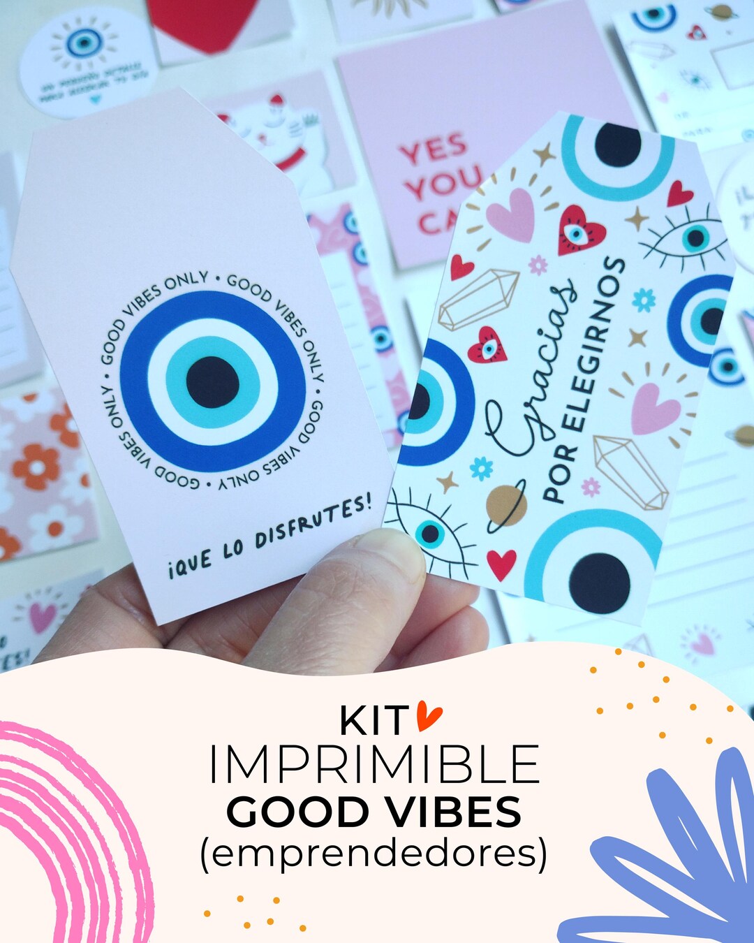 Printable Good Vibes Entrepreneur Kit - Etsy