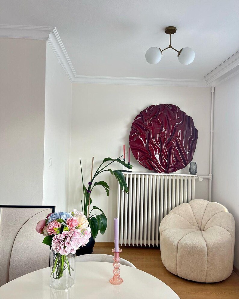 Handmade, Plexiglass Design, Textured Wall Art, Wall Decor, Home and ...