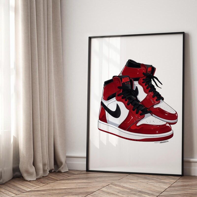Air Jordan Art - Etsy