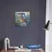 Vibrant Kingfisher Perch, Mosaic Artwork Canvas of a Colorful Bird ...