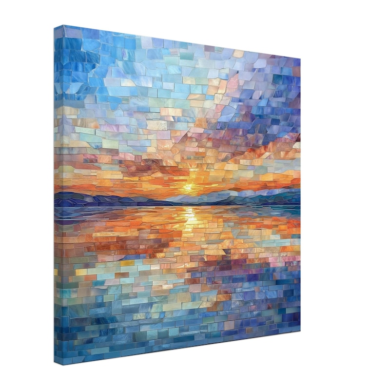 Sunset Mosaic - Etsy