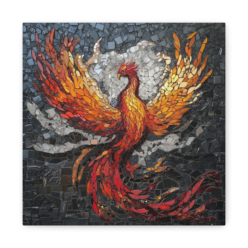 Phoenix Rising Art - Etsy