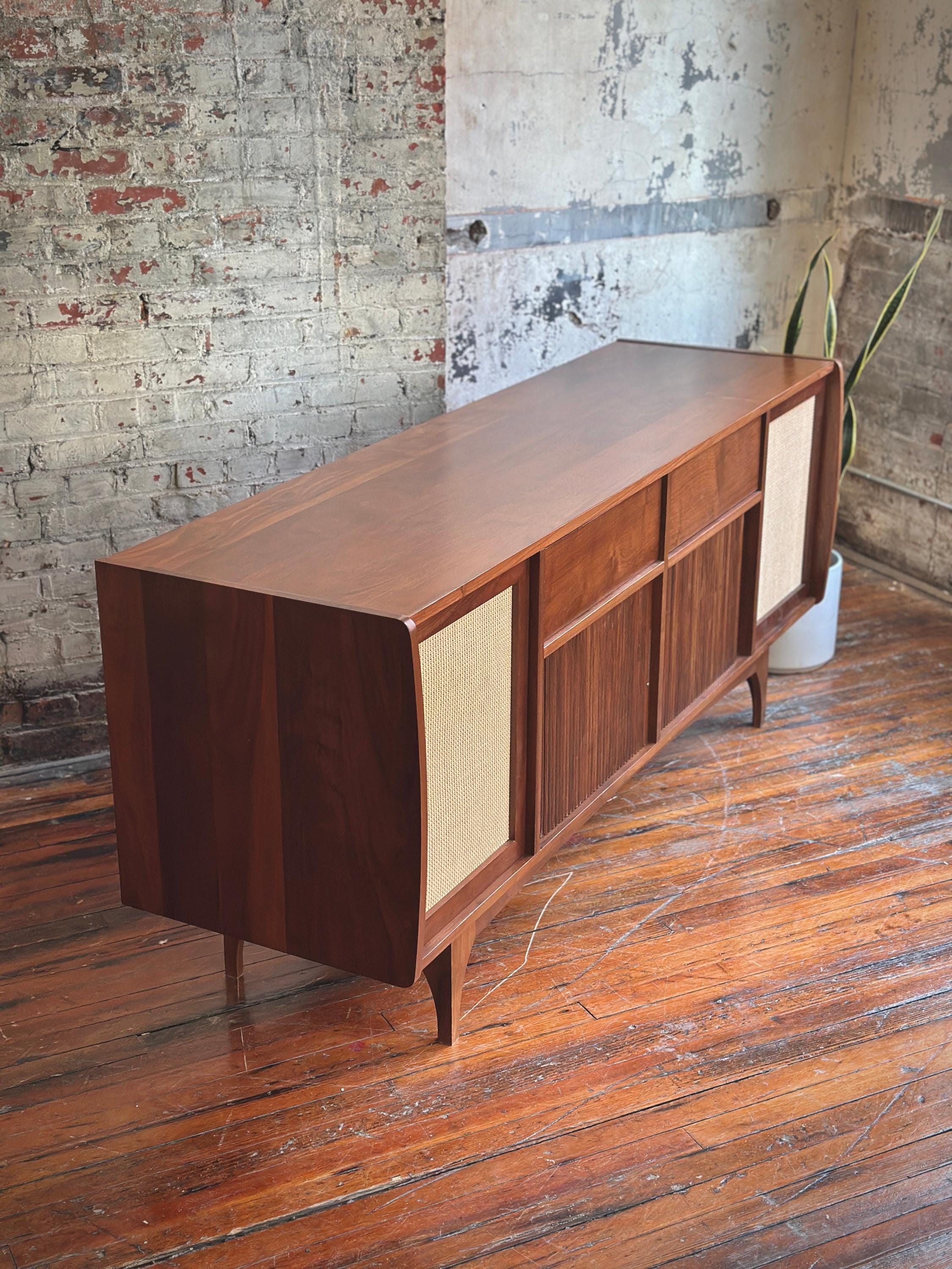 72" Relikcs Timbre Customizable Solid Hardwood Stereo Console - Etsy