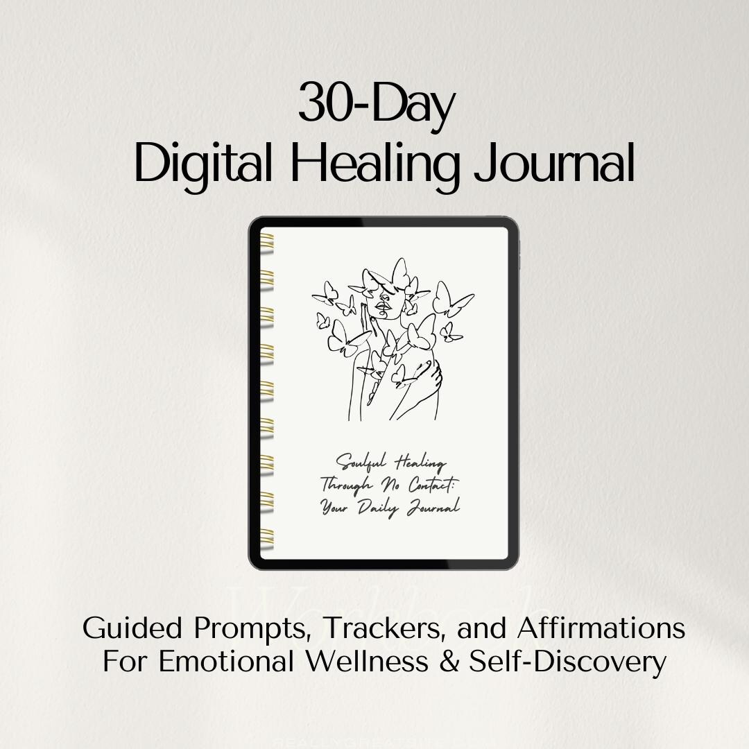 Healing Journal | Therapy Journal | Mental Health | Mood Tracker ...