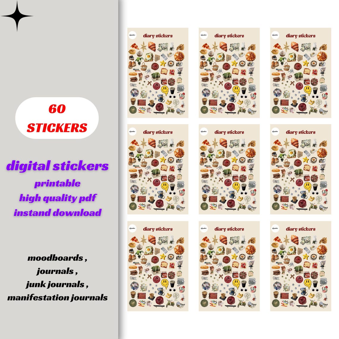 Digital Stickers, Digital Goodnotes Stickers, Goodnotes Digital ...