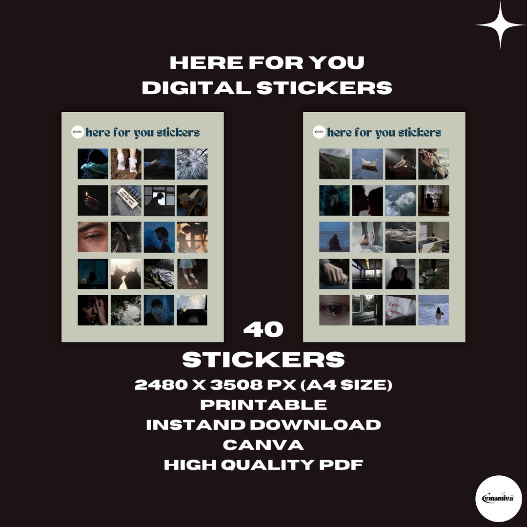 Journal Stickers, Digital Stickers, Printable Sticker, Goodnotes ...