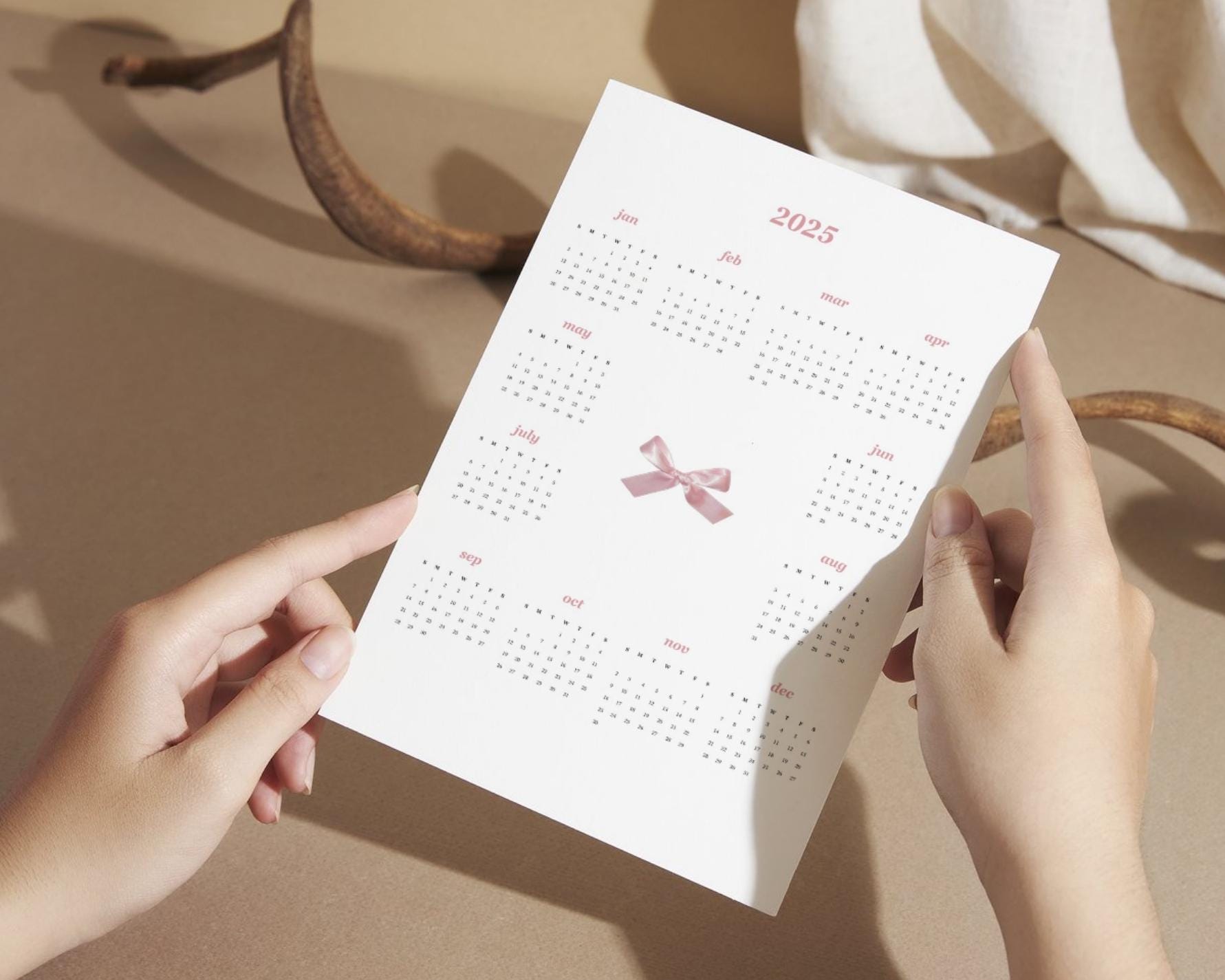 2025 Calendars, 2025 Digital Calendars, Printable Calendars, Digital ...