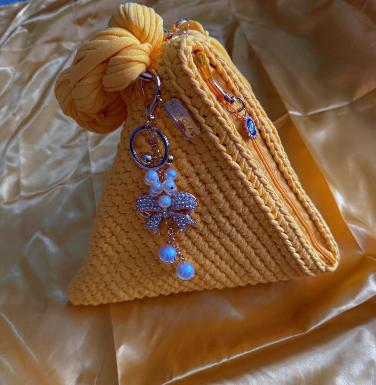 Crochet Pyramids Bags for Any Occasion. Big Enough for All Your Hand ...