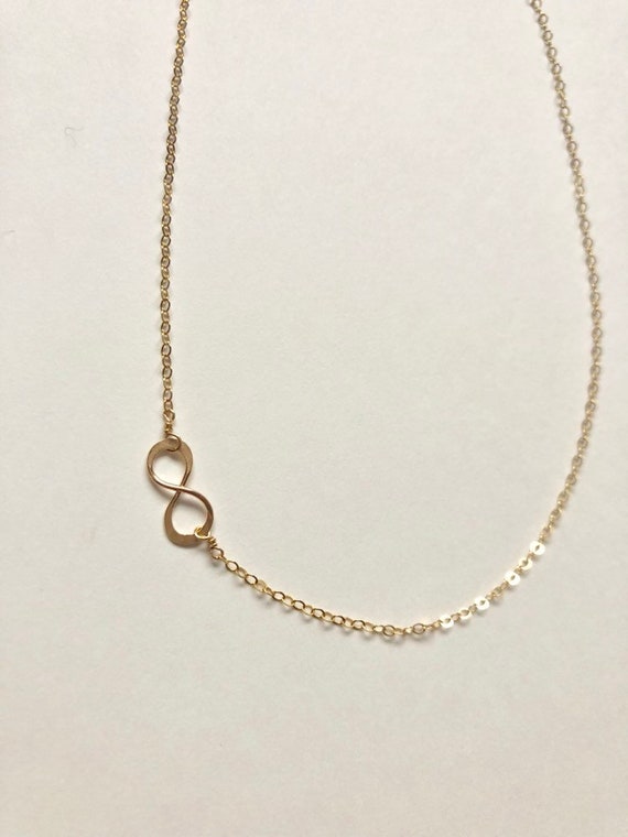 Eternity necklace infinity necklace forever necklace love | Etsy