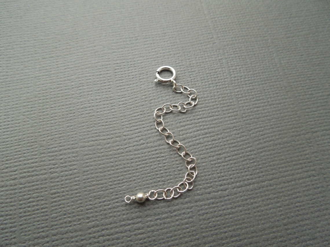 Extender Chain, Sterling Silver, Gold Filled, Necklace Extension, EXT ...