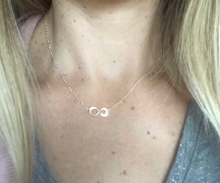 Eternity necklace infinity necklace forever necklace love | Etsy