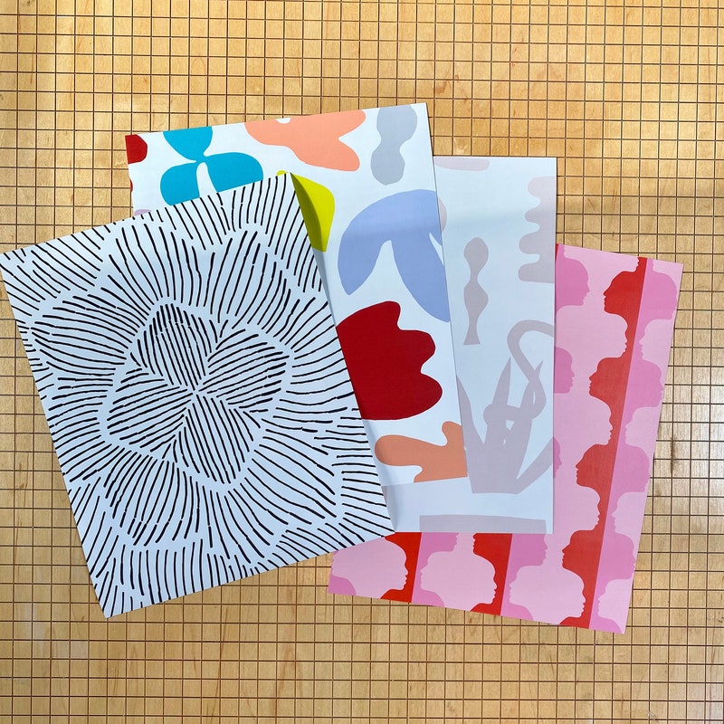 Wallpaper Scraps - Etsy