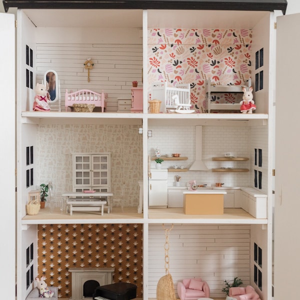 Dollhouse Wallpaper - Etsy