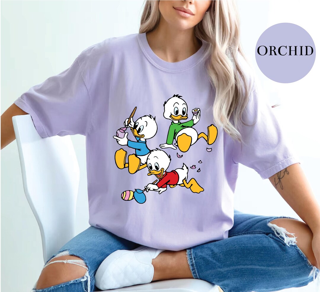 Camiseta de Pascua del Pato Donald Camiseta de Pascua del Pato Daisy ...