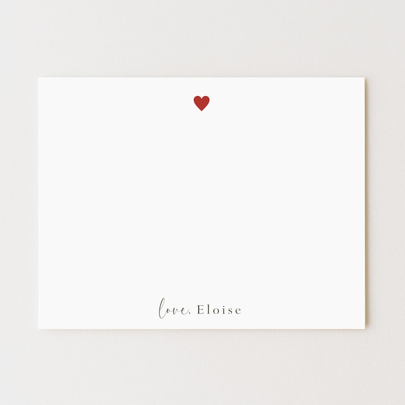 Valentine Note - Etsy