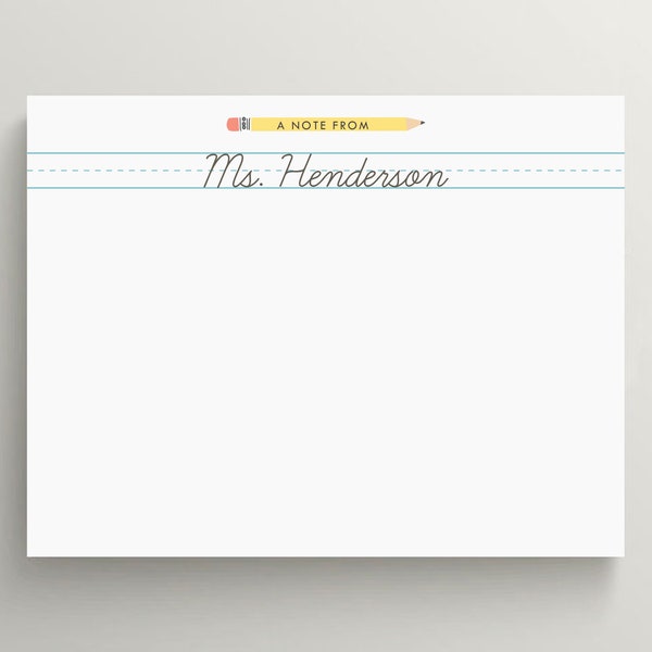 Teacher Stationery - Etsy