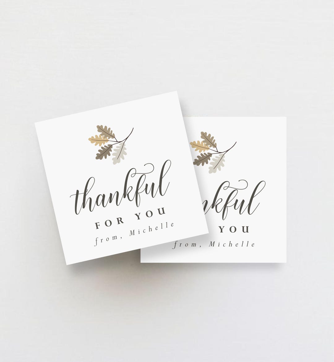 Custom Gift Labels Gift Stickers Custom Gift Label Thanksgiving Favor ...