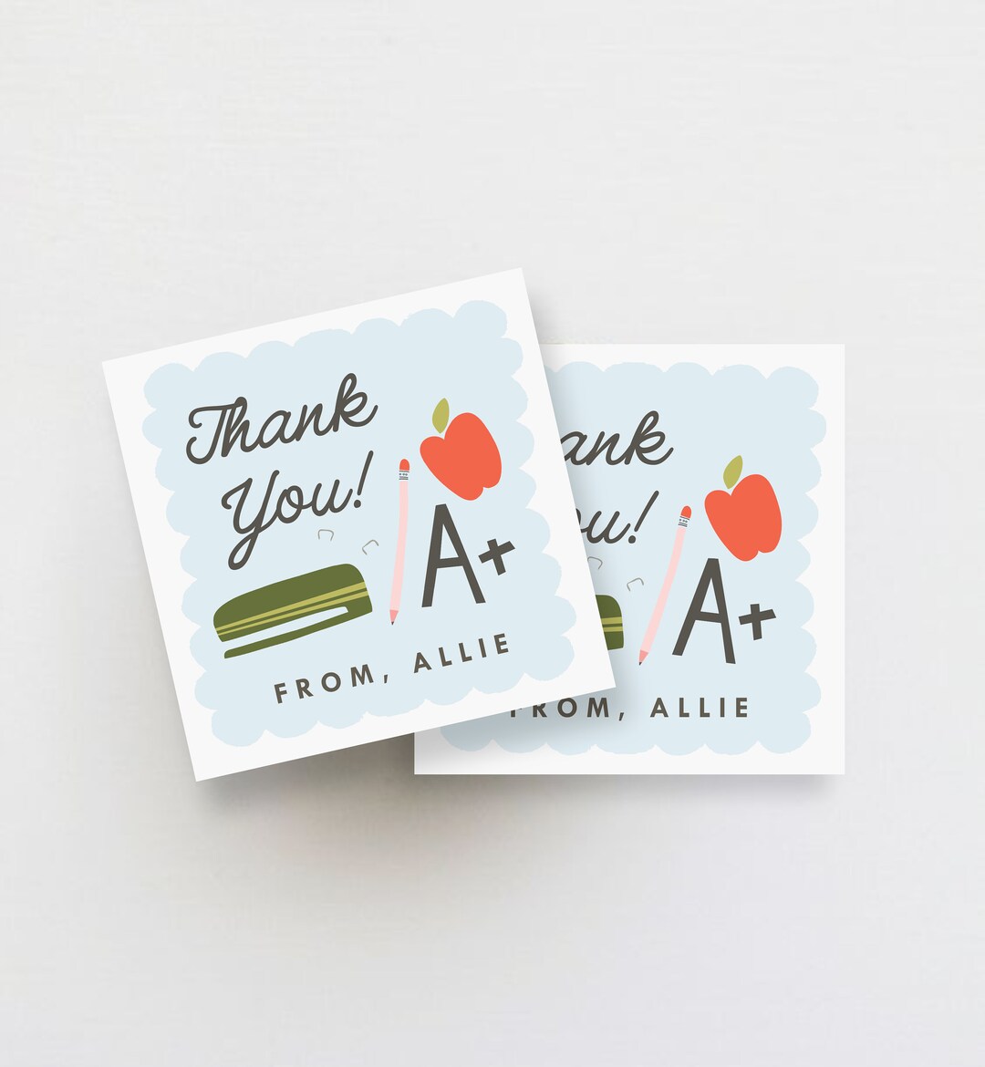 Set of 24 Teacher Appreciation Labels Gift Stickers Teacher Gift Label ...