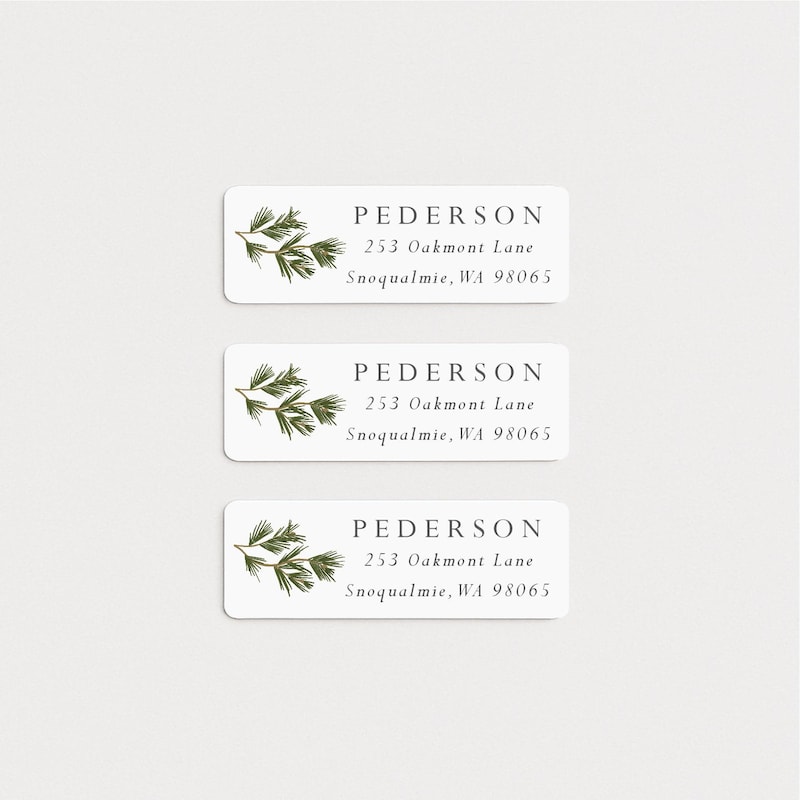 Family Address Labels - Etsy