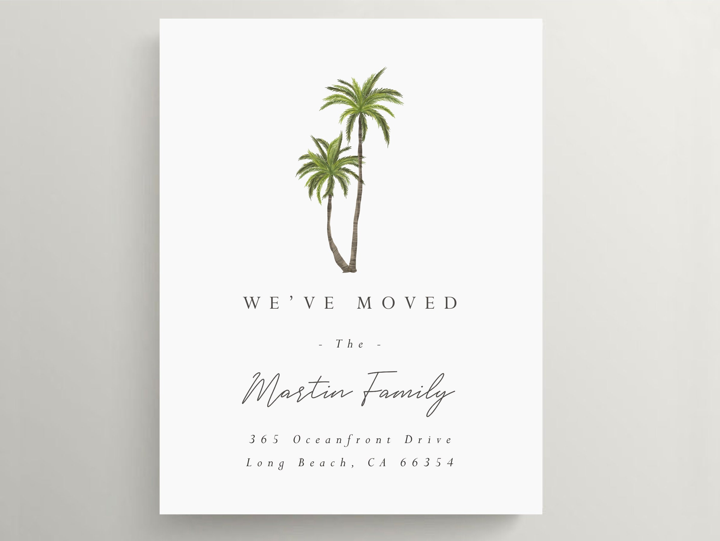 Moving Sign Template 5x5