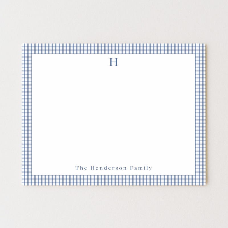 Preppy Family Stationery - Etsy