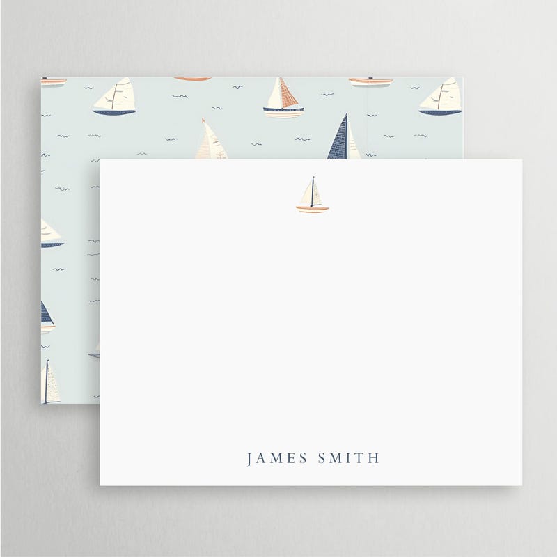 Nautical Note Cards - Etsy