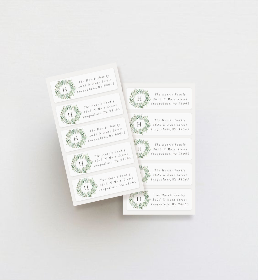 Set of 30 Address Labels | Weatherproof Labels | Return Address ...