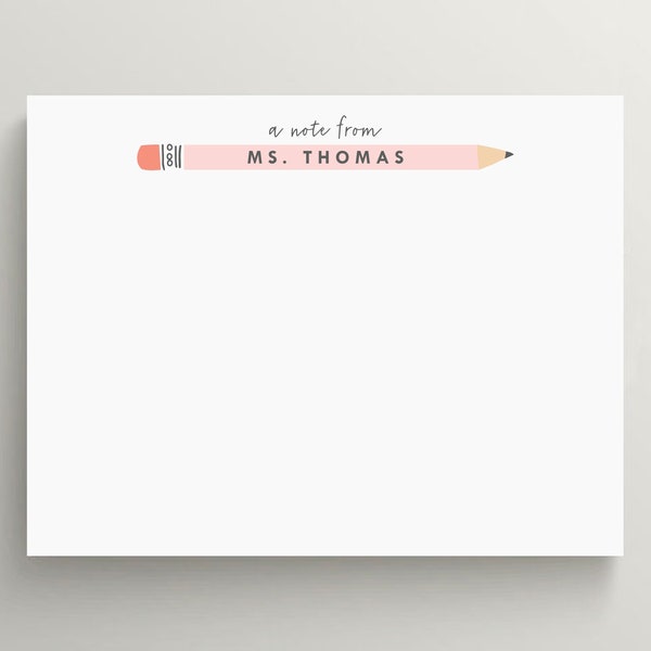 Teacher Stationery - Etsy