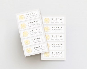 Set of 30 Address Labels Weatherproof Labels Return - Etsy