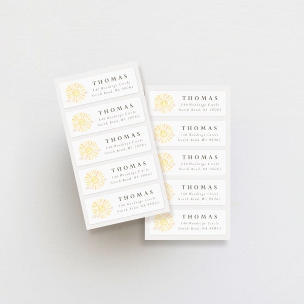 Cute Address Label - Etsy