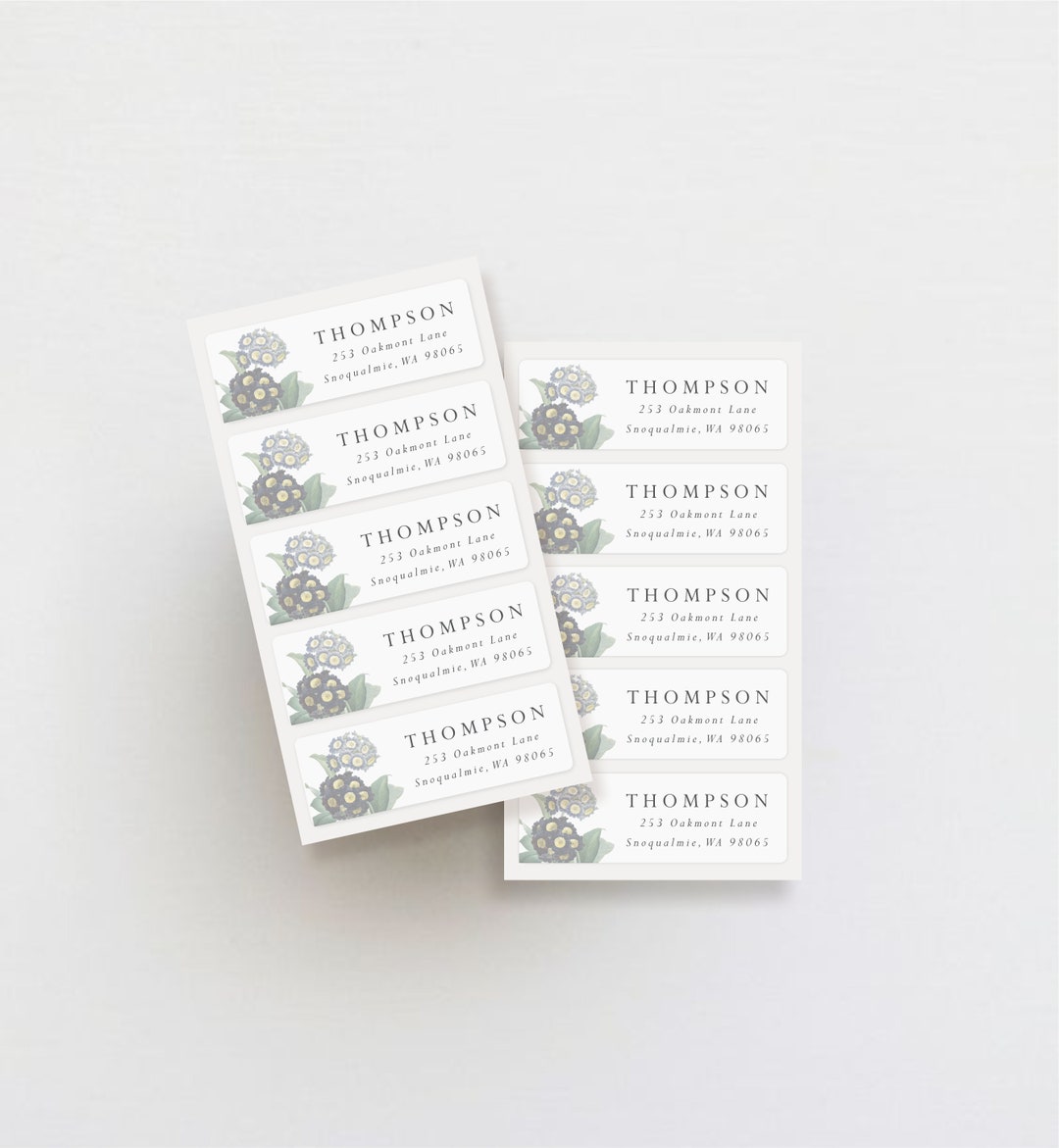 Set of 30 Address Labels | Weatherproof Labels | Return Address ...