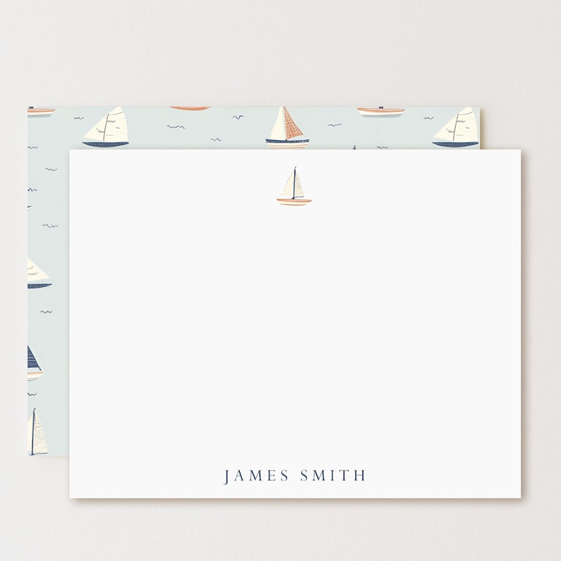 Nautical Note Cards - Etsy